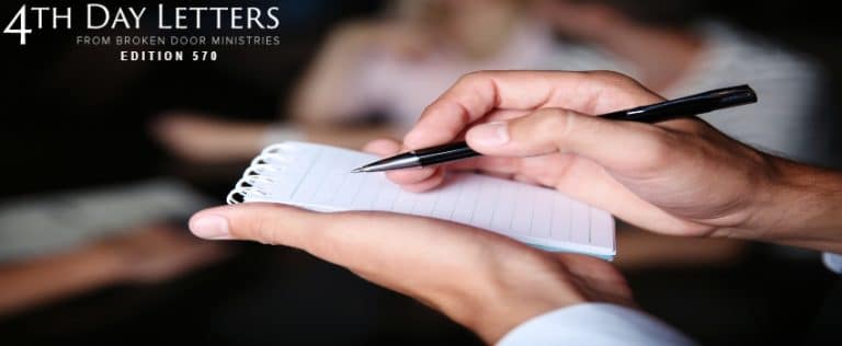 4th Day Letters - Broken Door Ministries